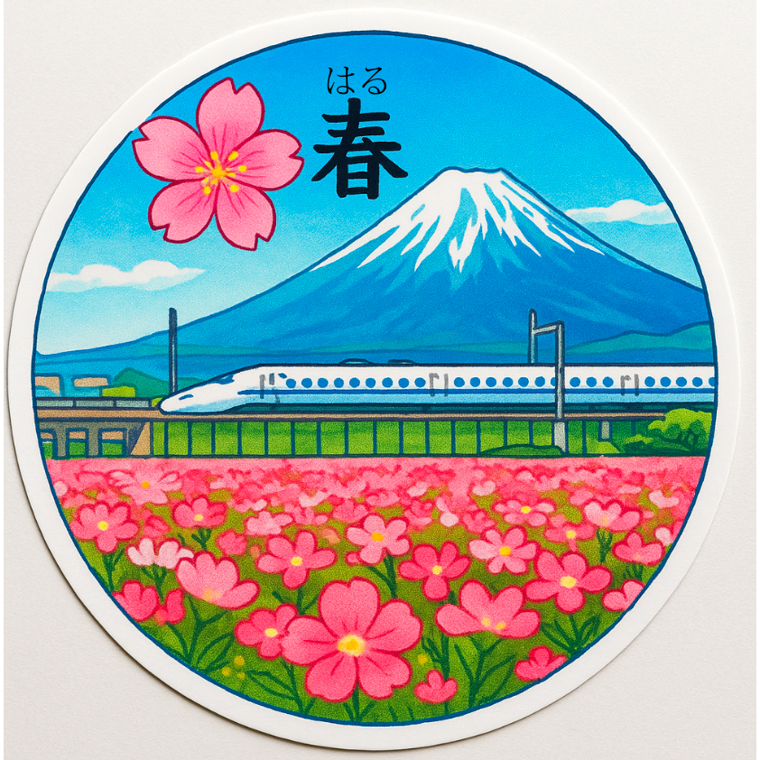 RBF現貨 JR Shinkansen sticker 10cm 貼紙 S-HARUSKS | 蝦皮購物