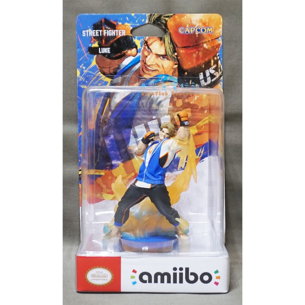 【月光魚 電玩部】全新現貨 amiibo LUKE 呂克 快打旋風6 SF VI NS2 | 蝦皮購物