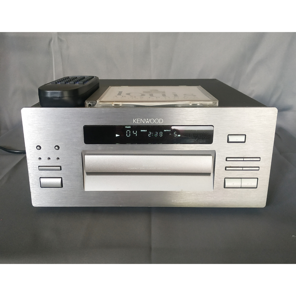 【日本帶回 日規國內機種】日本 KENWOOD DPF-7002 傳奇頂級珍寶 PCM1702晶片x8顆 高階CD播放機 | 蝦皮購物