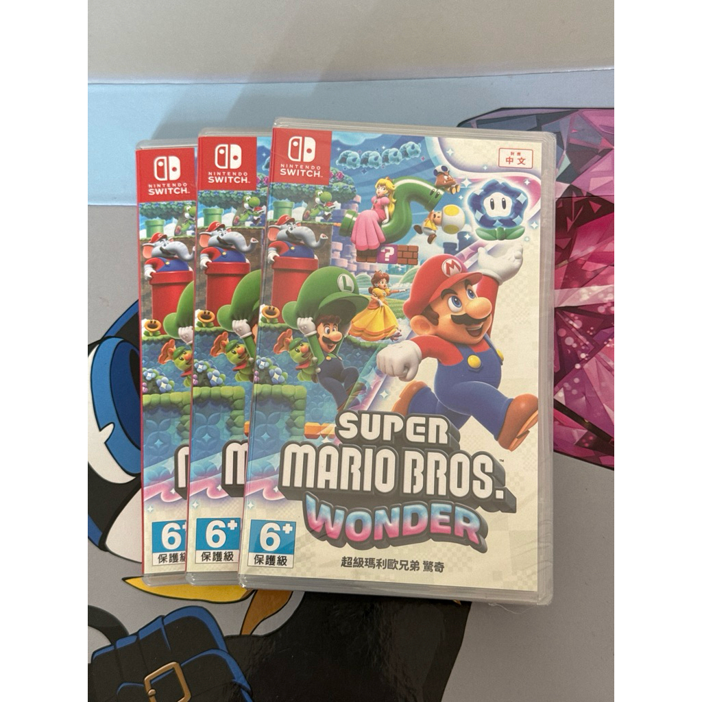全新品 中古品 Switch Ns 超級瑪利歐兄弟 驚奇 瑪利歐兄弟 驚奇 2D橫版動作遊戲 瑪利歐 驚奇 中文公司貨 | 蝦皮購物