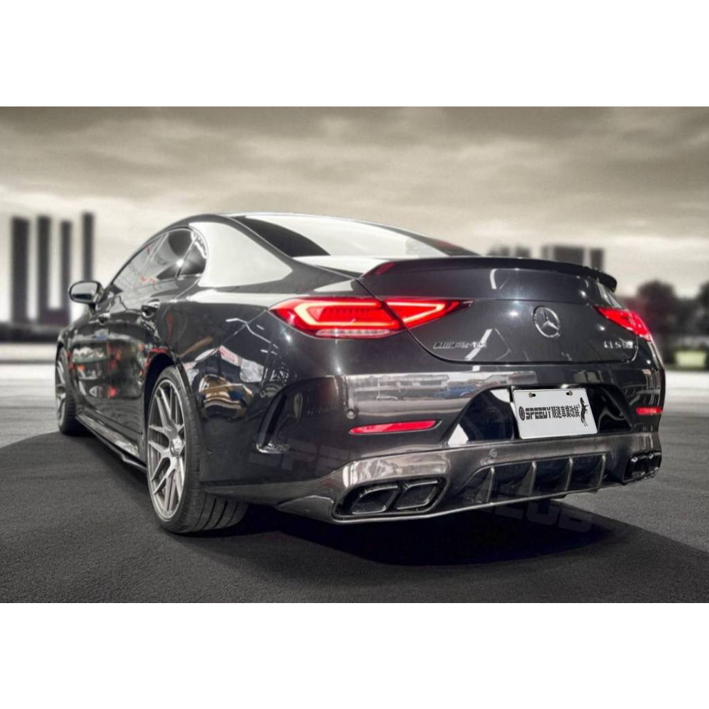 Benz W257 CLS AMG carbon 碳纖維 FD 後下巴 | 蝦皮購物