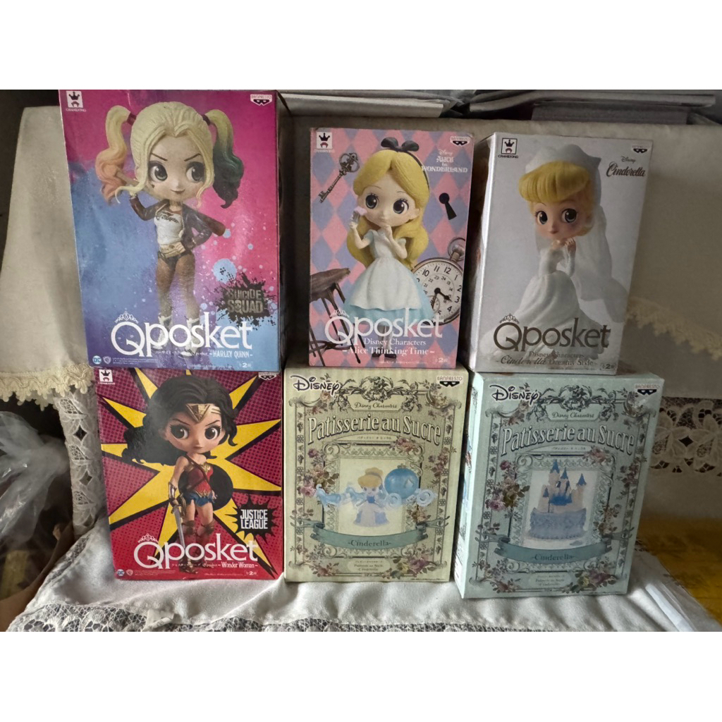 Qposket 五盒全部合售 （不含神力女超人） | 蝦皮購物