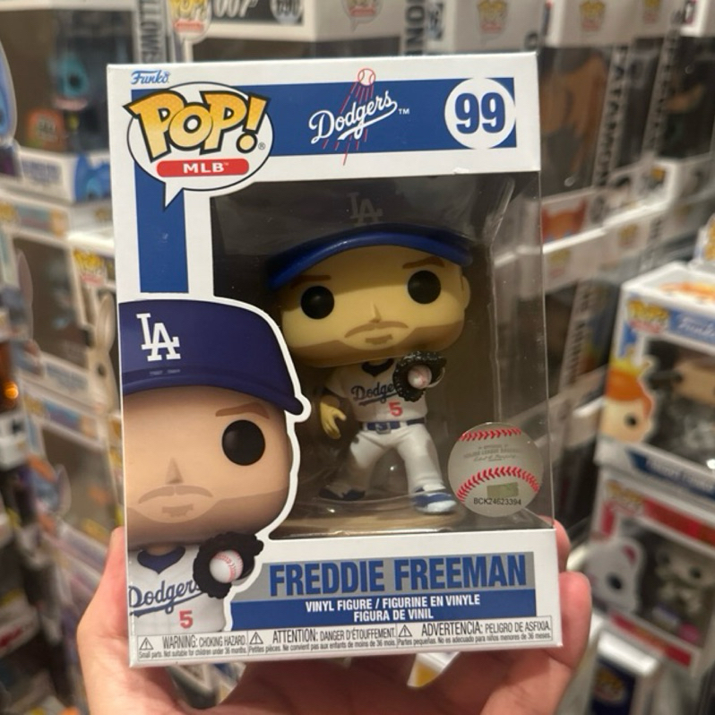 -傑卡玩具- 《美國正版現貨》Funko pop 99 MLB洛杉磯道奇隊 Freddie Freeman 自由人#公仔 | 蝦皮購物