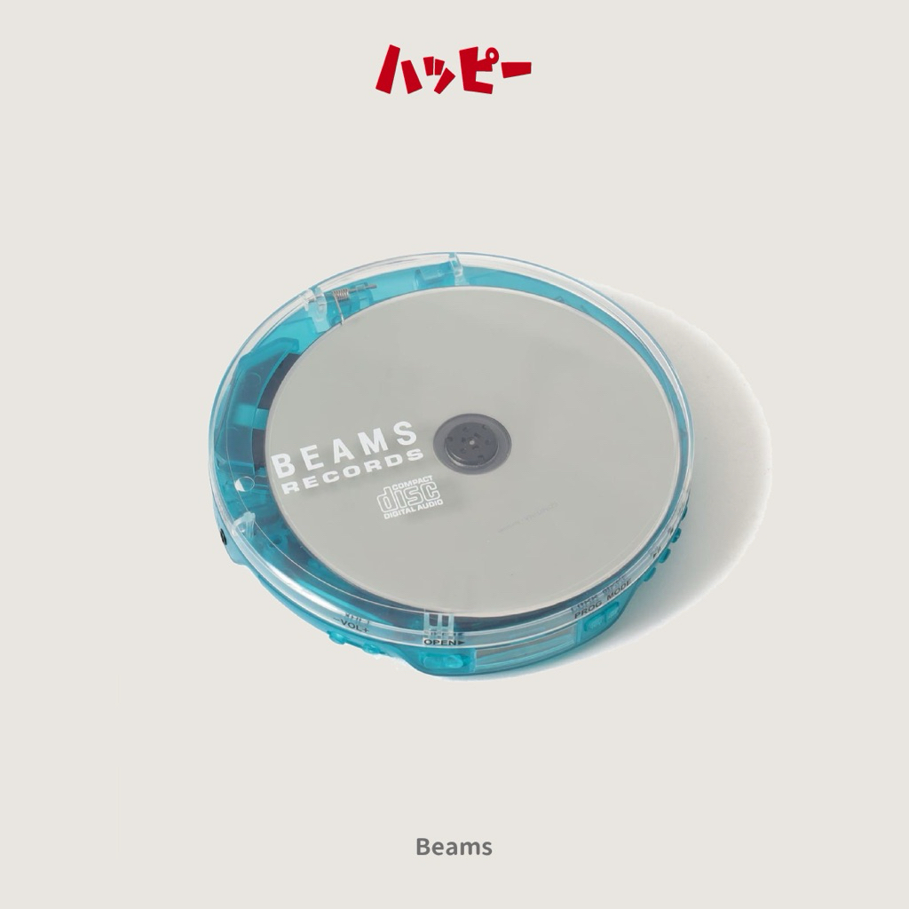 🇯🇵日本代購【Beams】Clear Portable CD Player 光碟機 | 蝦皮購物