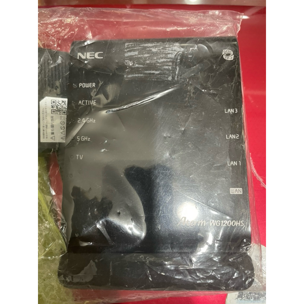 日本品牌原裝購買 已經通過測試 幾乎全新未拆封 NEC Aterm WG1200HS 雙頻 5G 路由器。 | 蝦皮購物