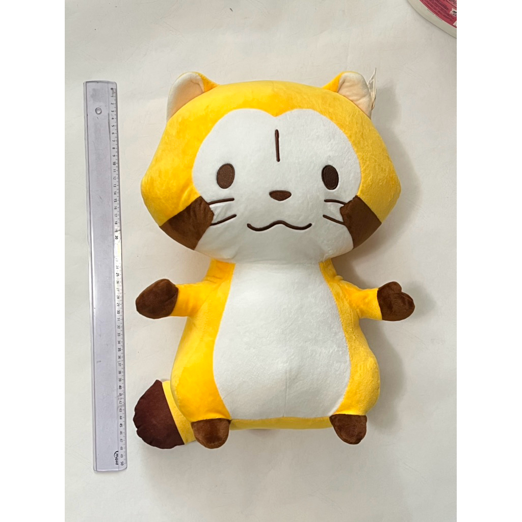 正版 小小浣熊 18吋 娃娃 玩偶 puchi rascal | 蝦皮購物