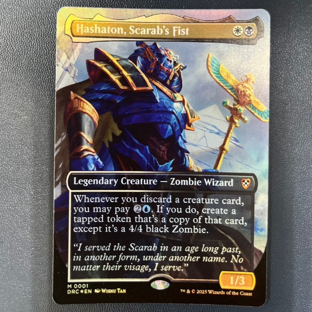 現貨 最終幻想 DRC M0001 Hashaton, Scarab's Fist 英閃 卡牌 魔法風雲會 | 蝦皮購物