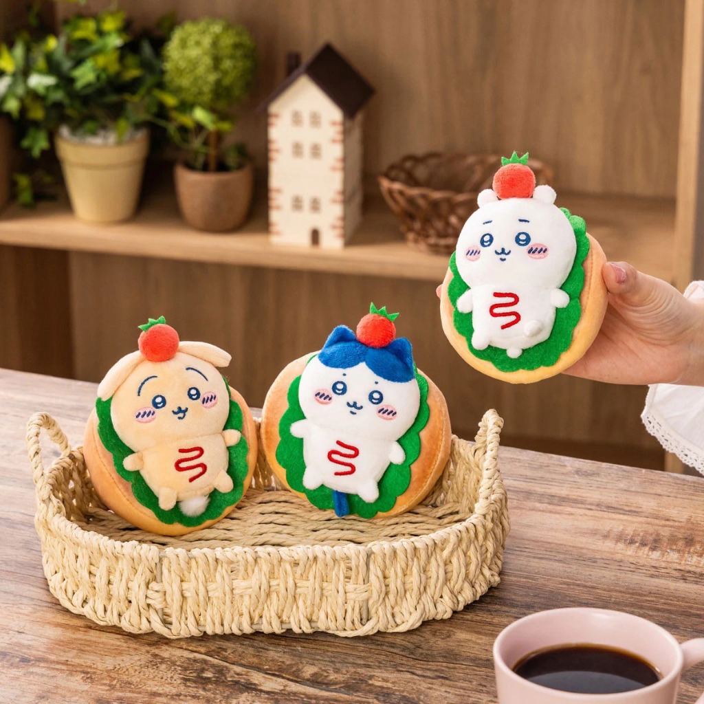 【預購 正版】日本代購 吉伊卡哇 Chikawa Bakery 麵包系列吊飾娃娃 熱狗堡 吉伊小八烏薩奇 | 蝦皮購物