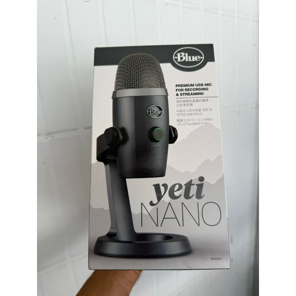 美國Blue YETI NANO 小雪怪USB麥克風 | 蝦皮購物