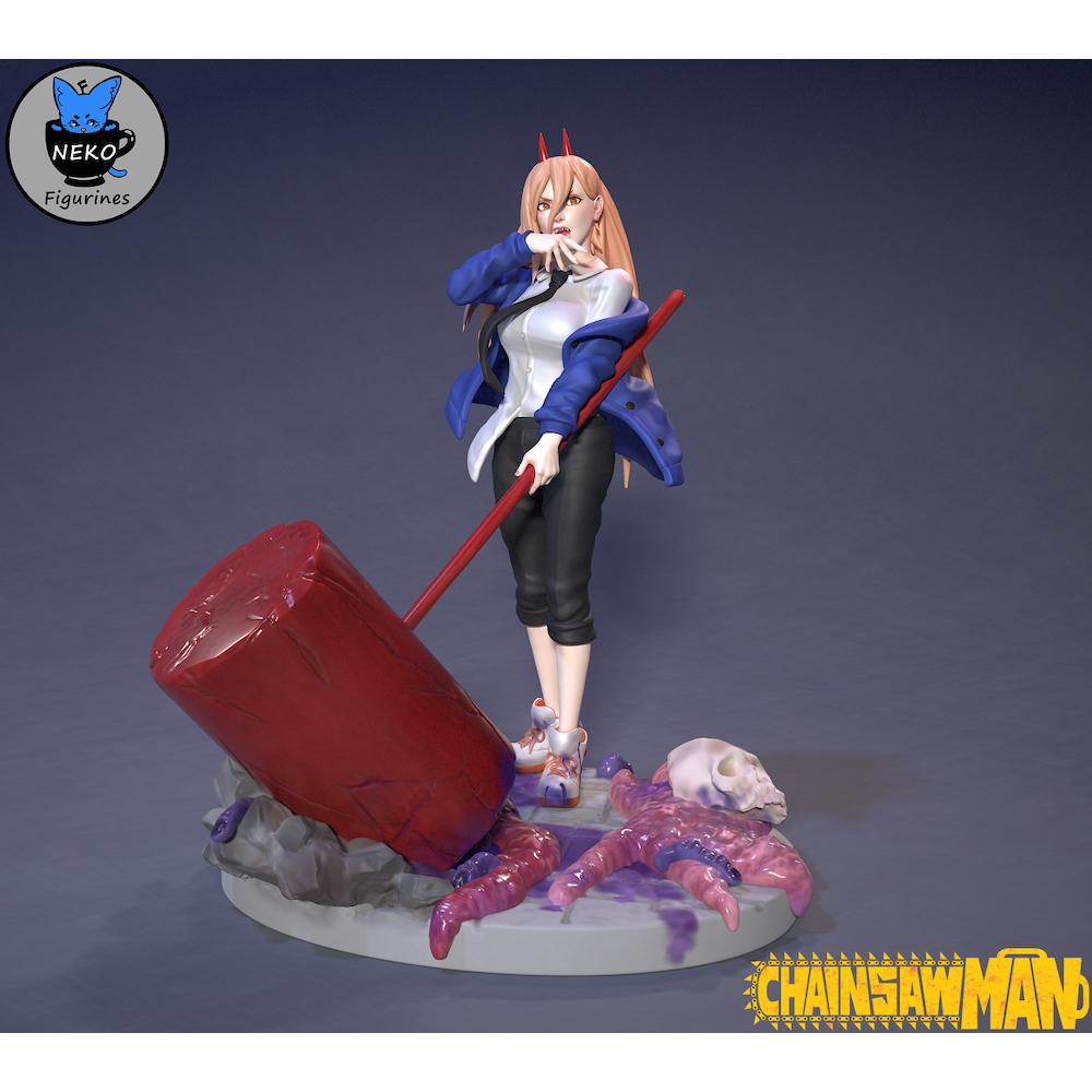 Tazo工坊[NEKO] 帕瓦-鏈鋸人Power (Chainsaw Man) 3D列印模型NEKO | 蝦皮購物