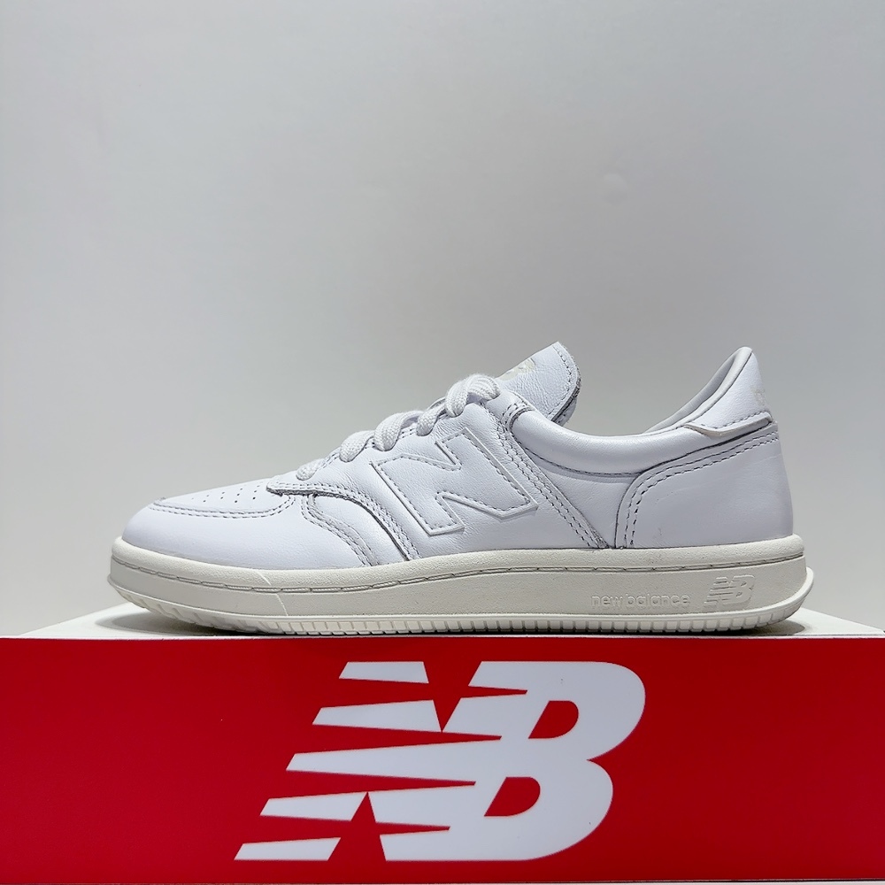 New Balance NB 500 男女款 全白 D楦 奶油底 皮革 小白鞋 舒適 運動 休閒鞋 CT500LPC | 蝦皮購物