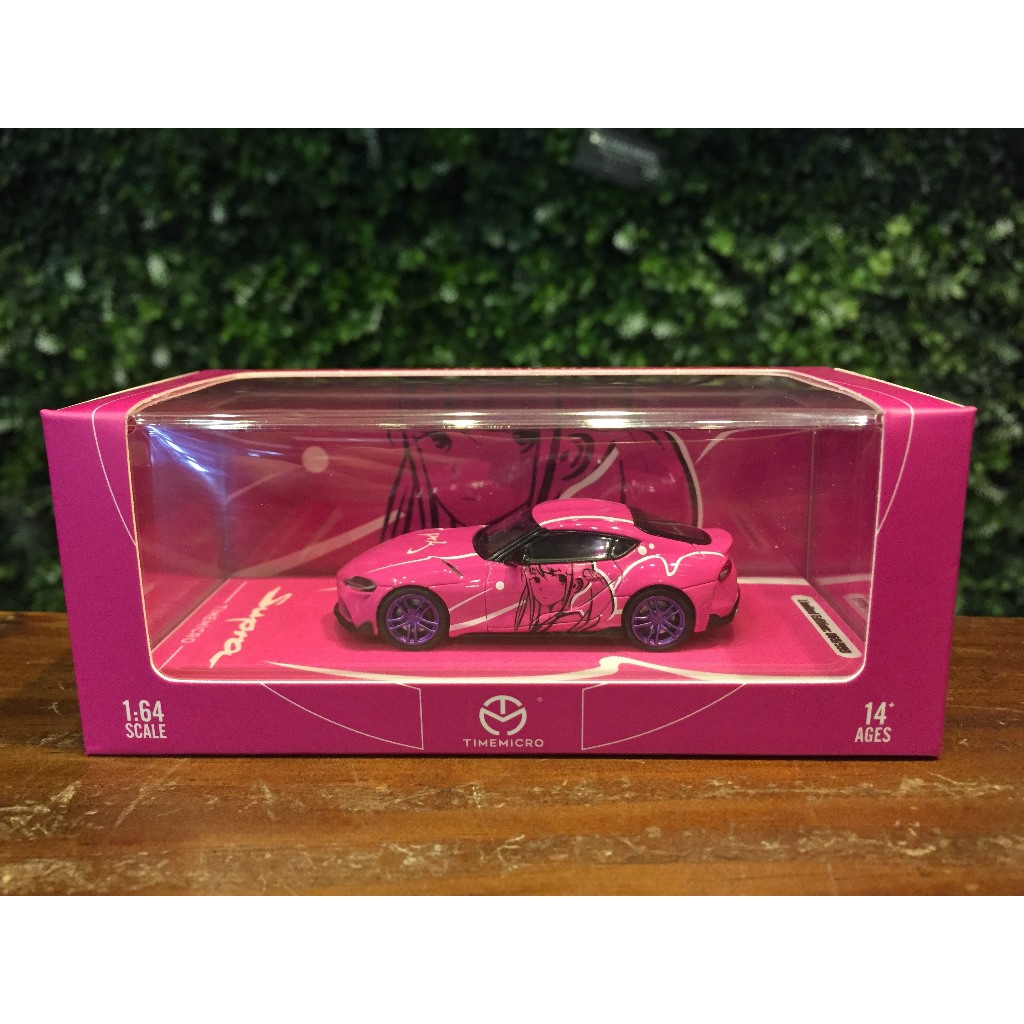 1/64 TimeModel Toyota GR Supra (A90) Pink TM647407【MGM】 | 蝦皮購物