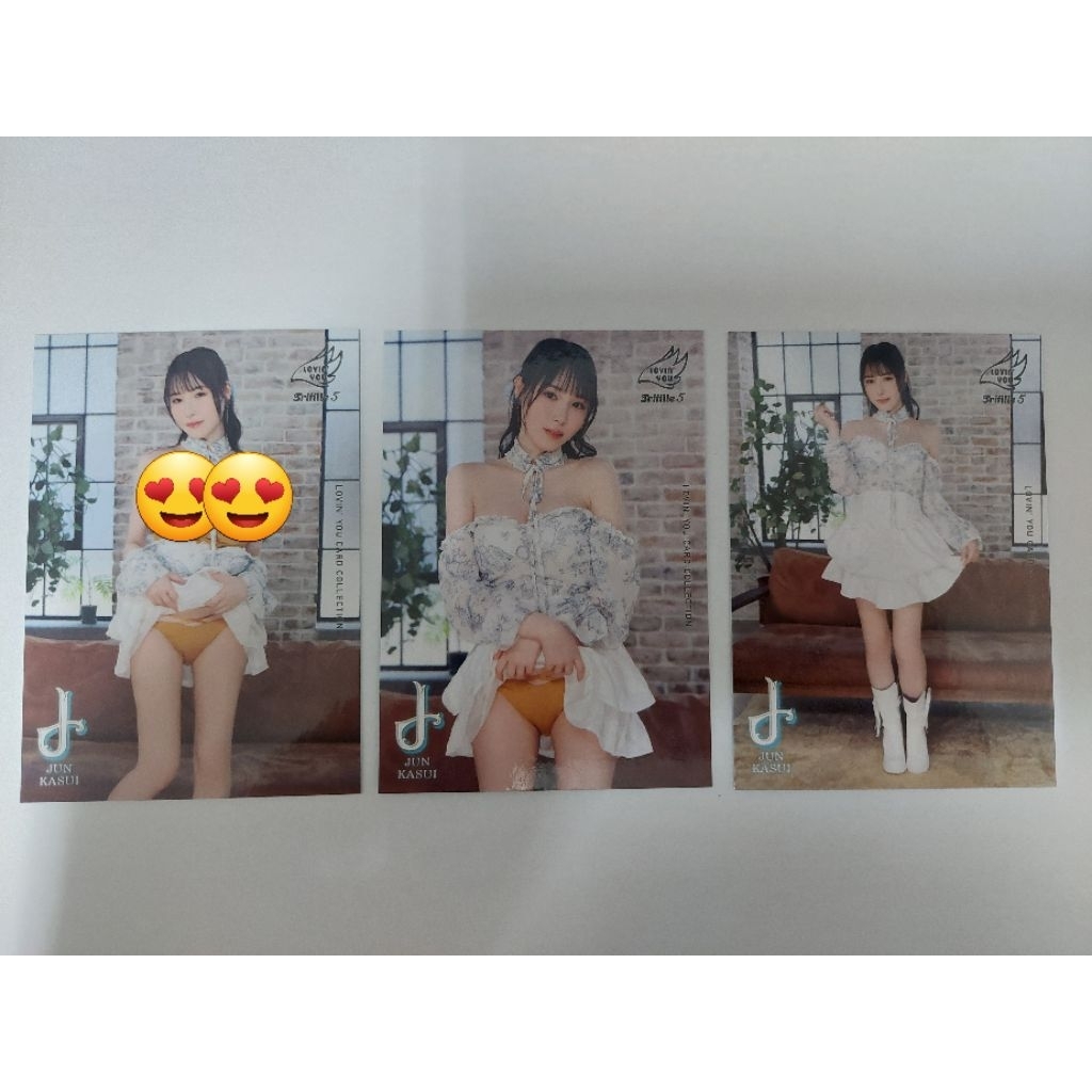 2025 Lovin's You Jun Kasui 香水純 AV女優卡三張一起（#3)未成年請勿購買 | 蝦皮購物