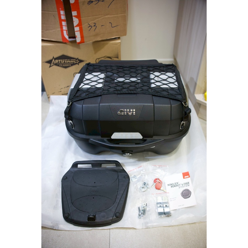 [二手] GIVI B45NM-ADV ATLAS 後箱 45公升 附箱上網+箱底墊+後靠背 | 蝦皮購物