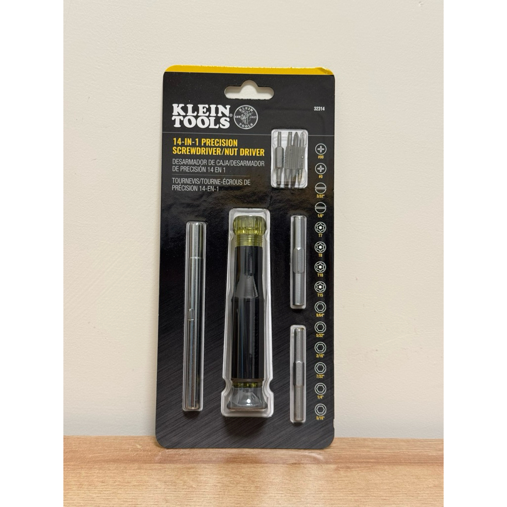 出清 KLEIN TOOLS 14-in-1精密螺絲起子 32314 | 蝦皮購物