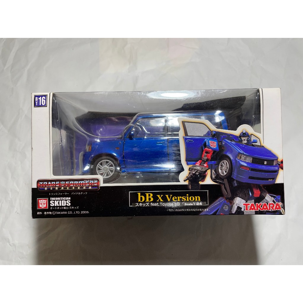 [再版] 變形金剛 BT Binaltech 16 煞車 剎車 SKIDS Toyota bB | 蝦皮購物