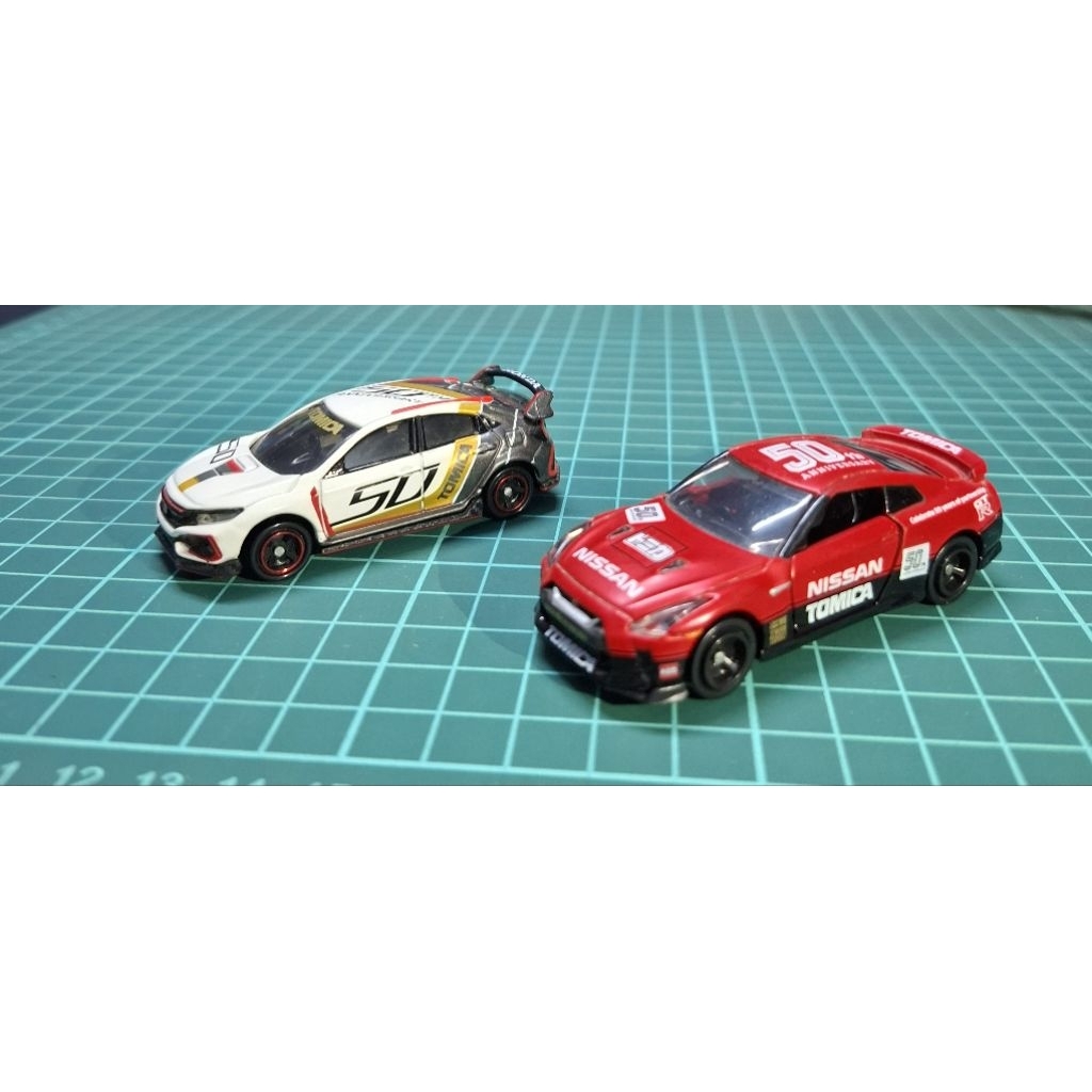 Tomica 50周年 nissan GTR honda TYPE-R | 蝦皮購物
