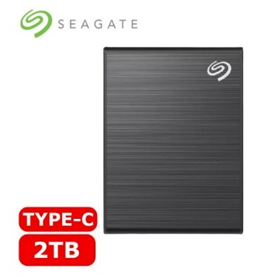 Seagate 希捷 One Touch 2TB 輕薄高速 SSD-極夜黑 (STKG2000400) | 蝦皮購物