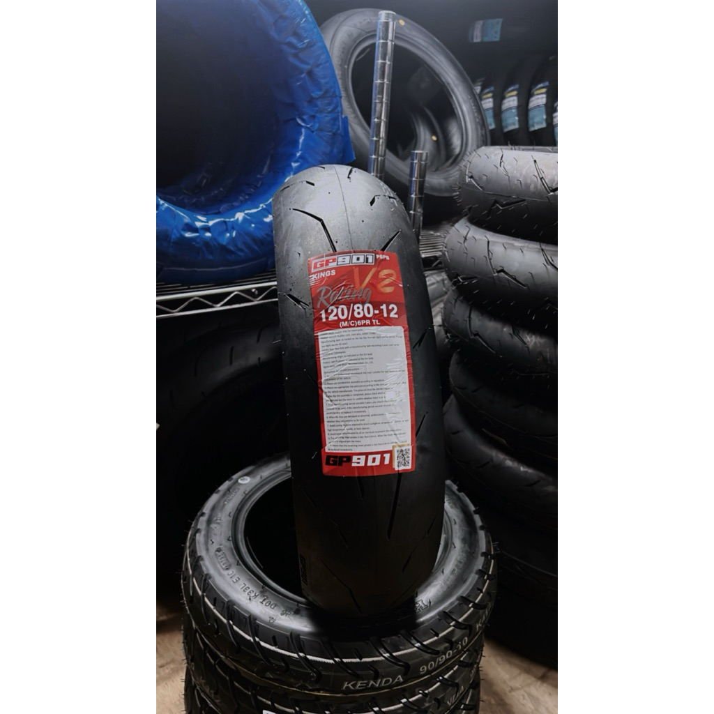 97MR 完工價KINGS TIRE GP901 V2 120/80-12後胎 | 蝦皮購物