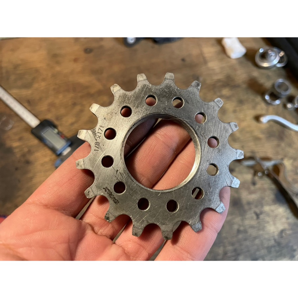 二手 Surly 17T COG 後齒 單速車 FIXED GEAR 公路車 TRACK | 蝦皮購物