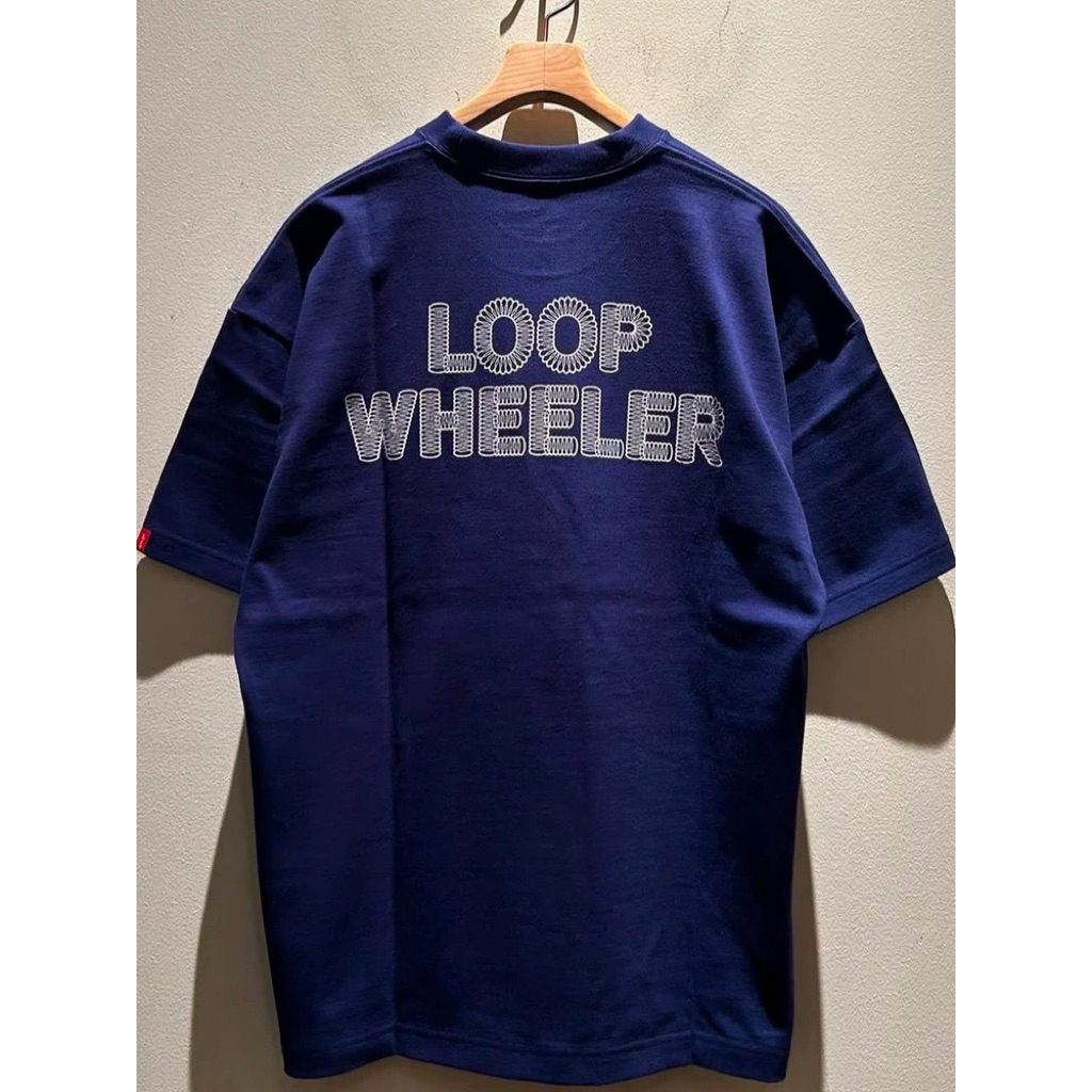 日本代購BEAMS JAPAN x LOOPWHEELER 聯名 休閒 印花短袖T恤 潮流滑板 25SS重磅數 | 蝦皮購物
