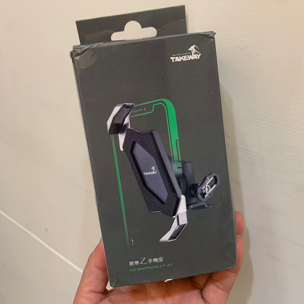 【現貨】TAKEWAY LA3-PH05 LA3-PH05 黑隼Z手機座-防盜版套組 後照鏡快拆防 (公司貨) | 蝦皮購物