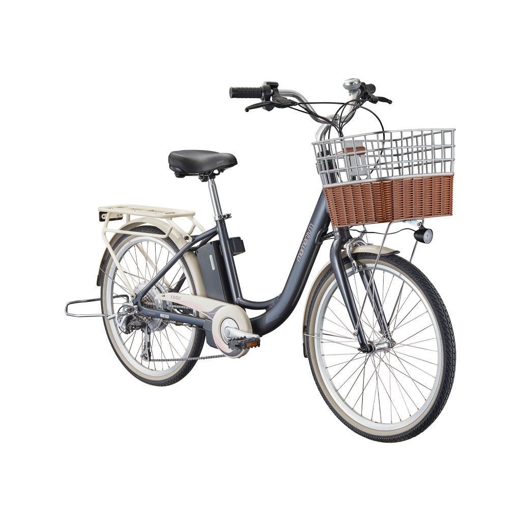 【自由鳶單車】Giant Momentum EA-402 都會親子電動自行車 (MY26新色：潮汐灰/珍珠白) | 蝦皮購物