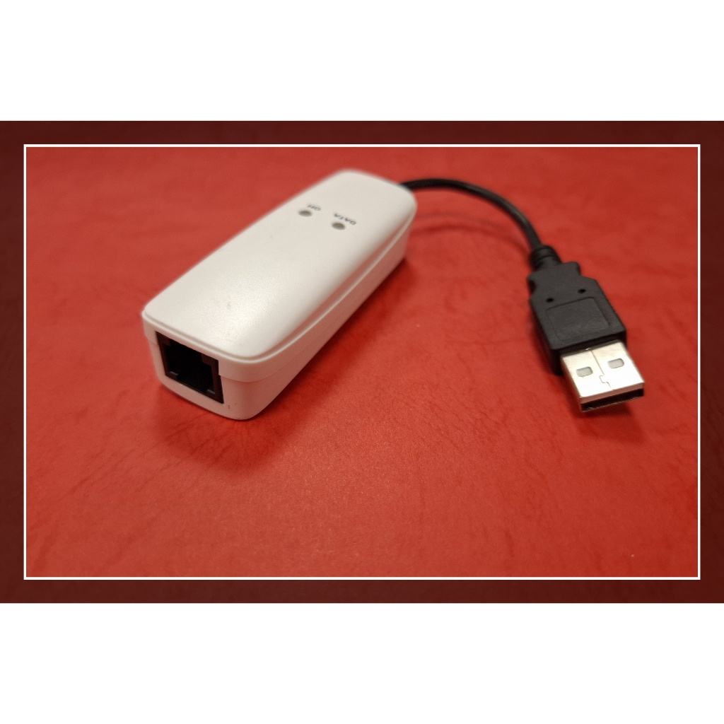 USB FAX modem 56K外接傳真數據卡-單孔 電腦無紙傳真 隨插即用 限時優惠 9月第二件起5折優惠 | 蝦皮購物