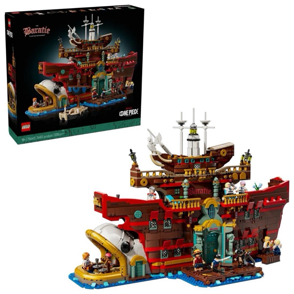 LEGO 75640 芭拉蒂海上餐廳 樂高® One Piece系列【必買站】樂高盒組 | 蝦皮購物