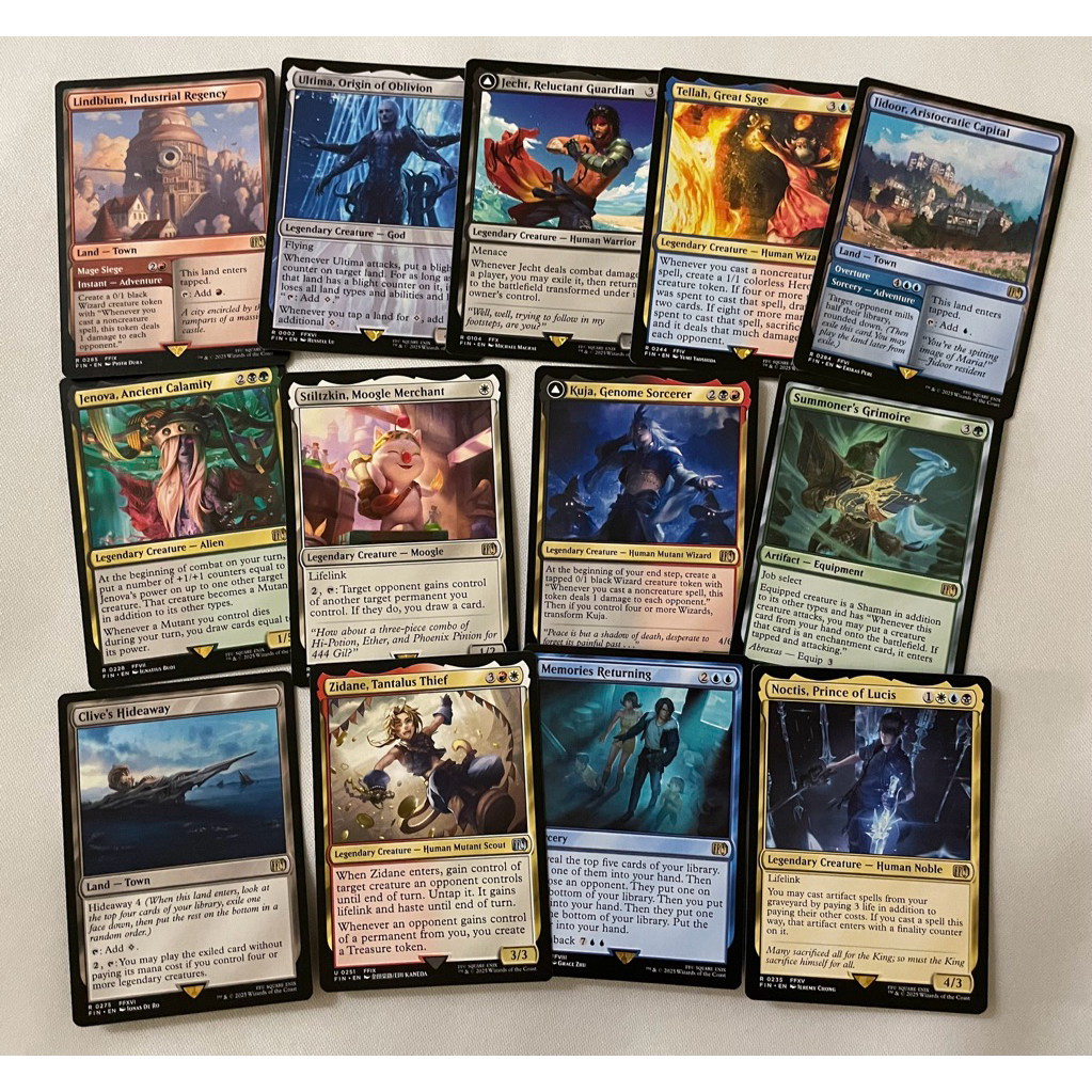 MTG FF Zell Dincht 最終幻想 Bartz and Boko R Light up the stage | 蝦皮購物