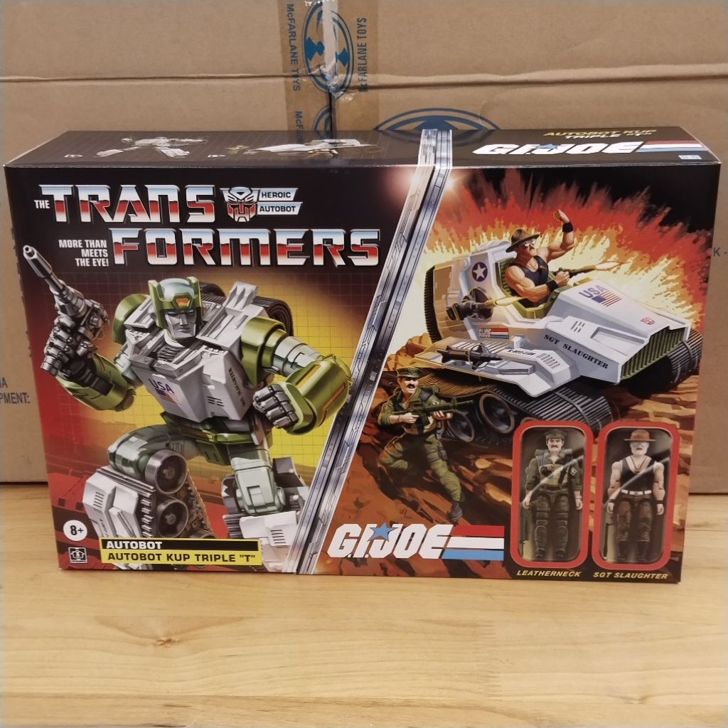 『致格殿』 GI Joe 特種部隊 x 變形金剛 世代聯乘系列 Kup Triple T 普肯中士 殺戮警長 全新現貨 | 蝦皮購物