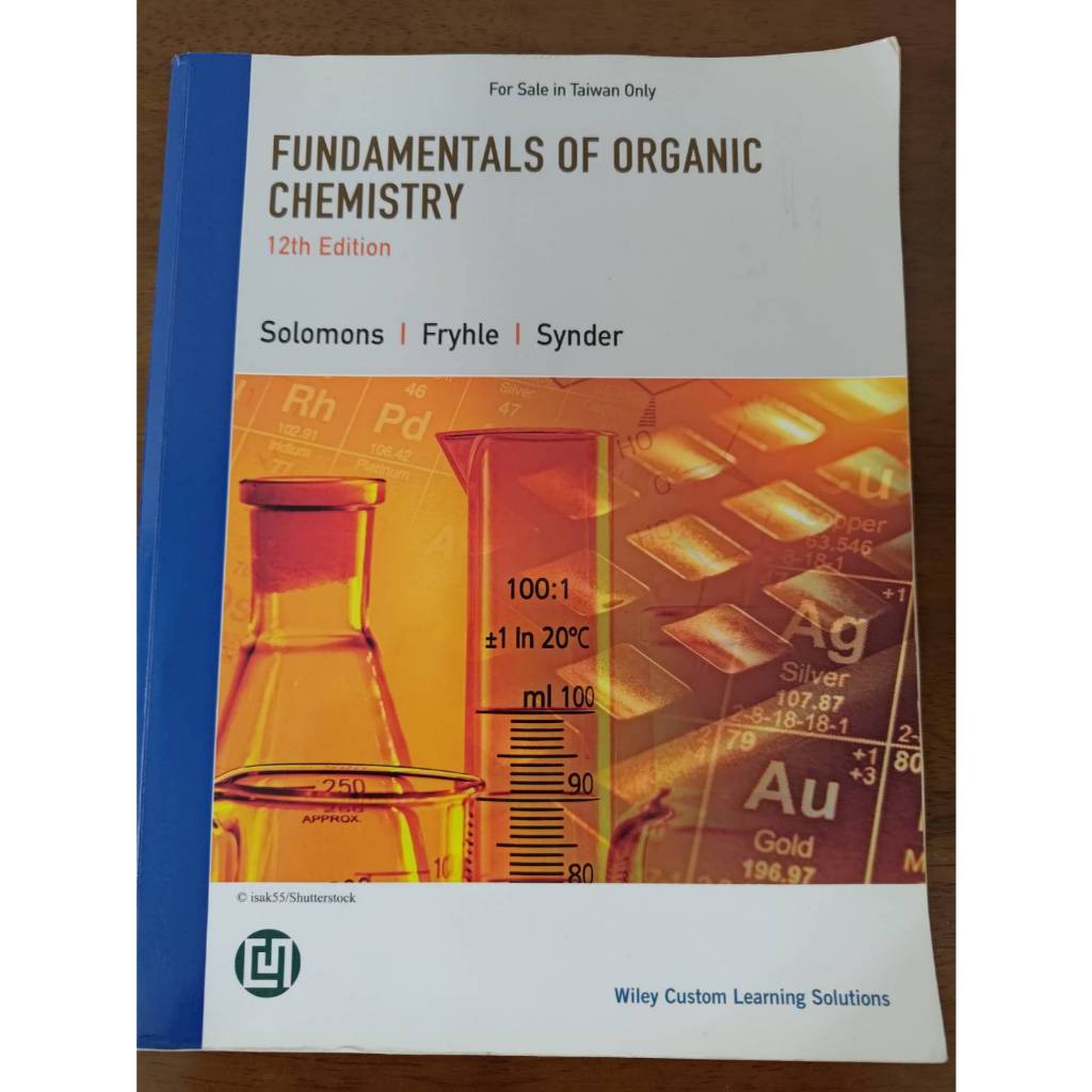Fundamentals of Organic Chemistry by Solomons | 蝦皮購物