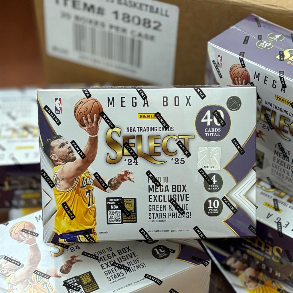 全新現貨特別版 2024-25 Panini NBA Select Hobby Mega Box 籃球卡盒 抽限量動物紋 | 蝦皮購物