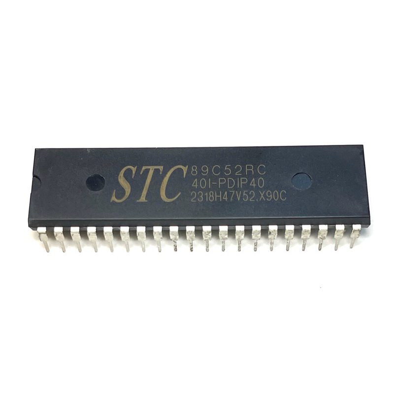 原廠正品 直插 STC89C52RC-40I-PDIP40 單晶片微控制器晶片 | 蝦皮購物