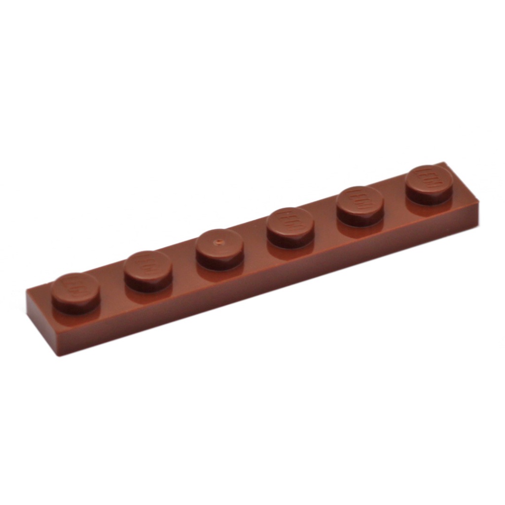 COOLPON｜這是樂高®LEGO®的正版零件 紅棕 Plate 1x6 薄板 3666 4221590 | 蝦皮購物