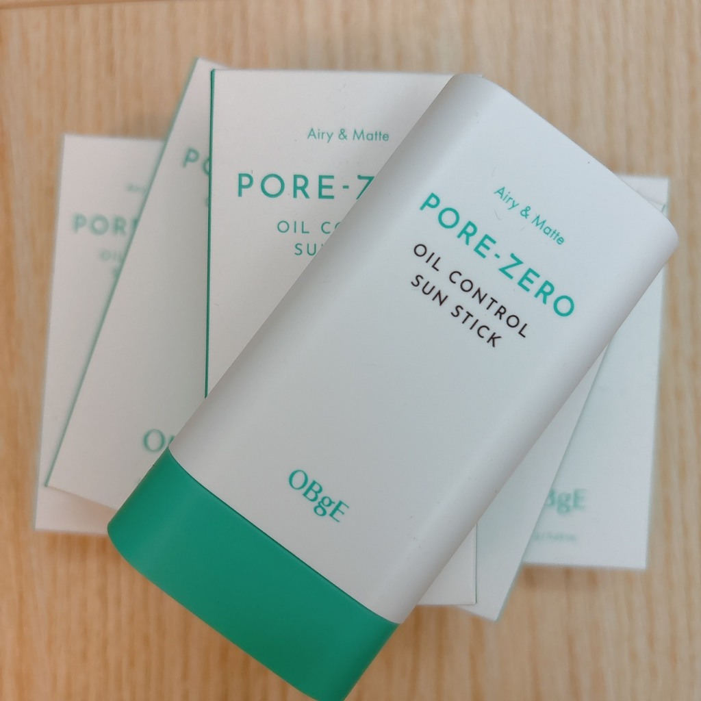 現貨 OBgE Pore-ZERO 控油清爽防曬棒18g 防曬 | 蝦皮購物