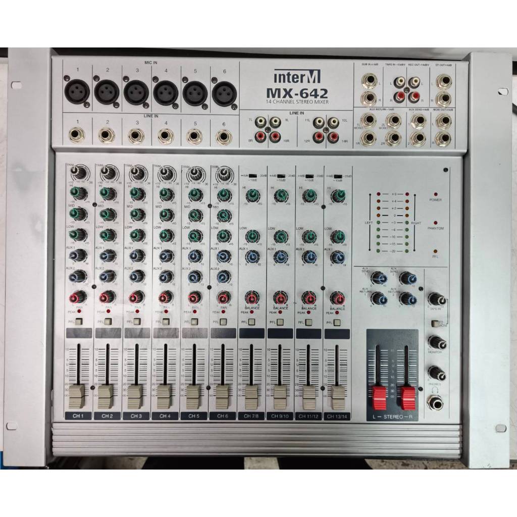 【蝦米二店】二手 InterM MX-642 混音器 | 蝦皮購物