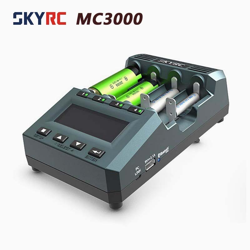 SKYRC MC3000 天空創新 多功能充電器 鎳氫/鎳鉻/鋰鐵電池 接藍牙APP 最新版 雙風扇快速散熱 | 蝦皮購物