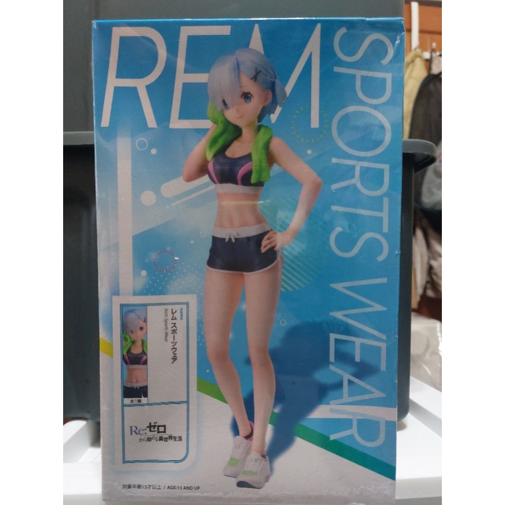 正版 日版 全新 現貨 RE:從零開始的異世界生活 elCOCO 雷姆 運動服 1/7 美女 公仔 | 蝦皮購物