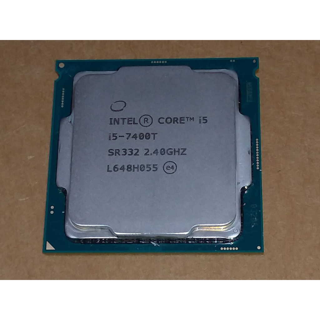 Intel i5-7400T 4C4T 2.40GHz 35W | 蝦皮購物