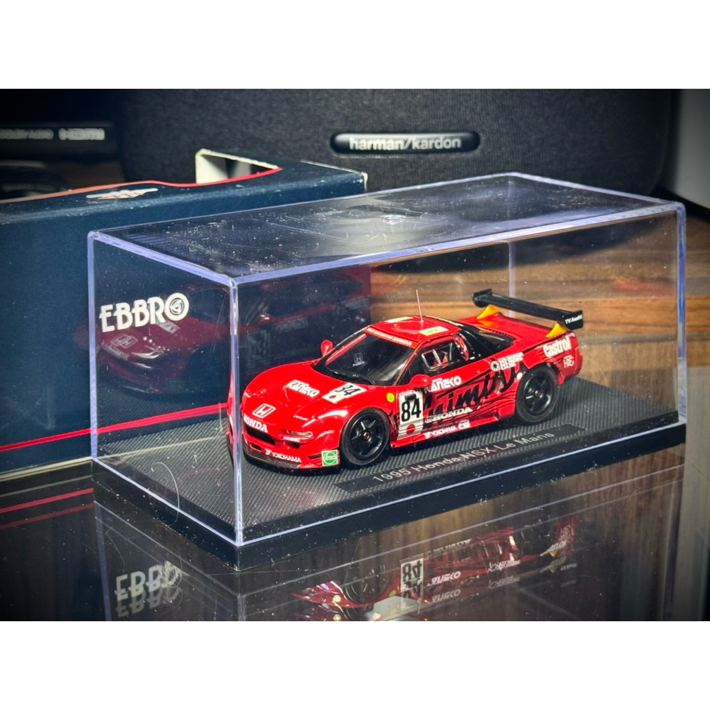EBBRO 1/43 Honda NSX Le Mans 1995 Kunimitsu Red | 蝦皮購物