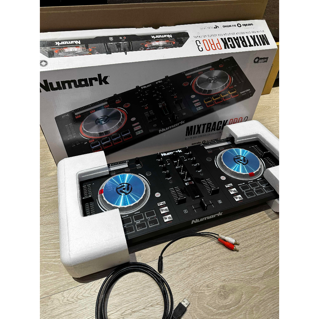 Numark Mixtrack PRO 3 雙軌數位DJ控制器二手九成新（支援Serato VirtualDJ) | 蝦皮購物