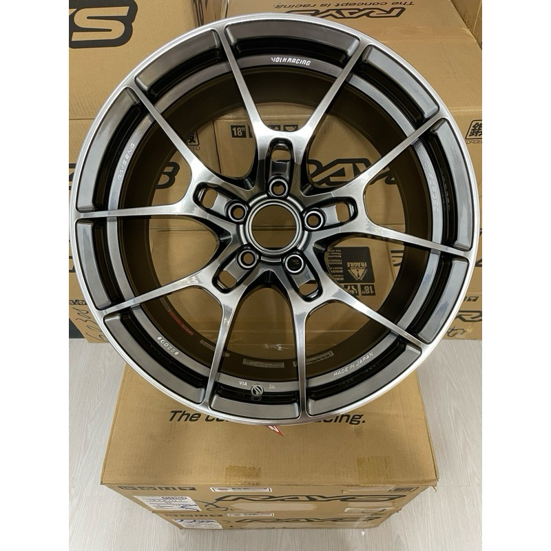 5/1112 RAYS G025 18吋 MK消光 HK亮灰 可搭配 輪胎 GOLF A3 TIGUAN | 蝦皮購物