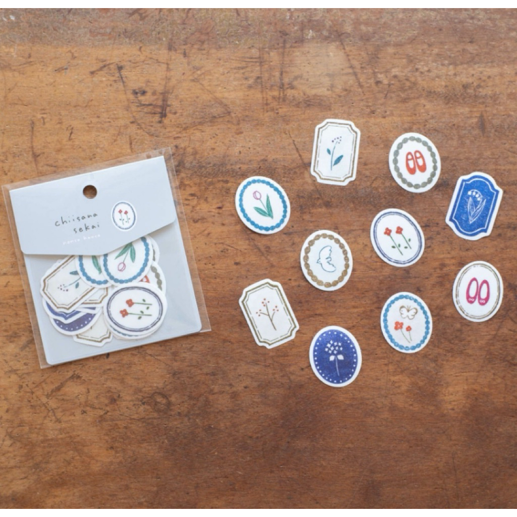 手紙社 聯名系列 - nonco hanco 貼紙包/chiisana sekai | 蝦皮購物