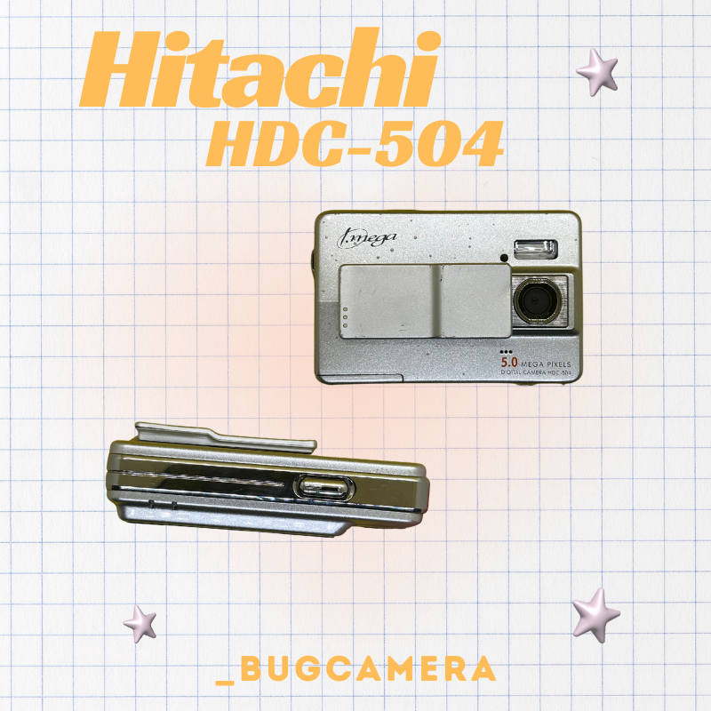 Hitachi HDC‑504｜5MP Y2K 復古數位｜固定光圈 & 微距｜簡單操作 AAA 電池｜收藏／懷舊首選 | 蝦皮購物