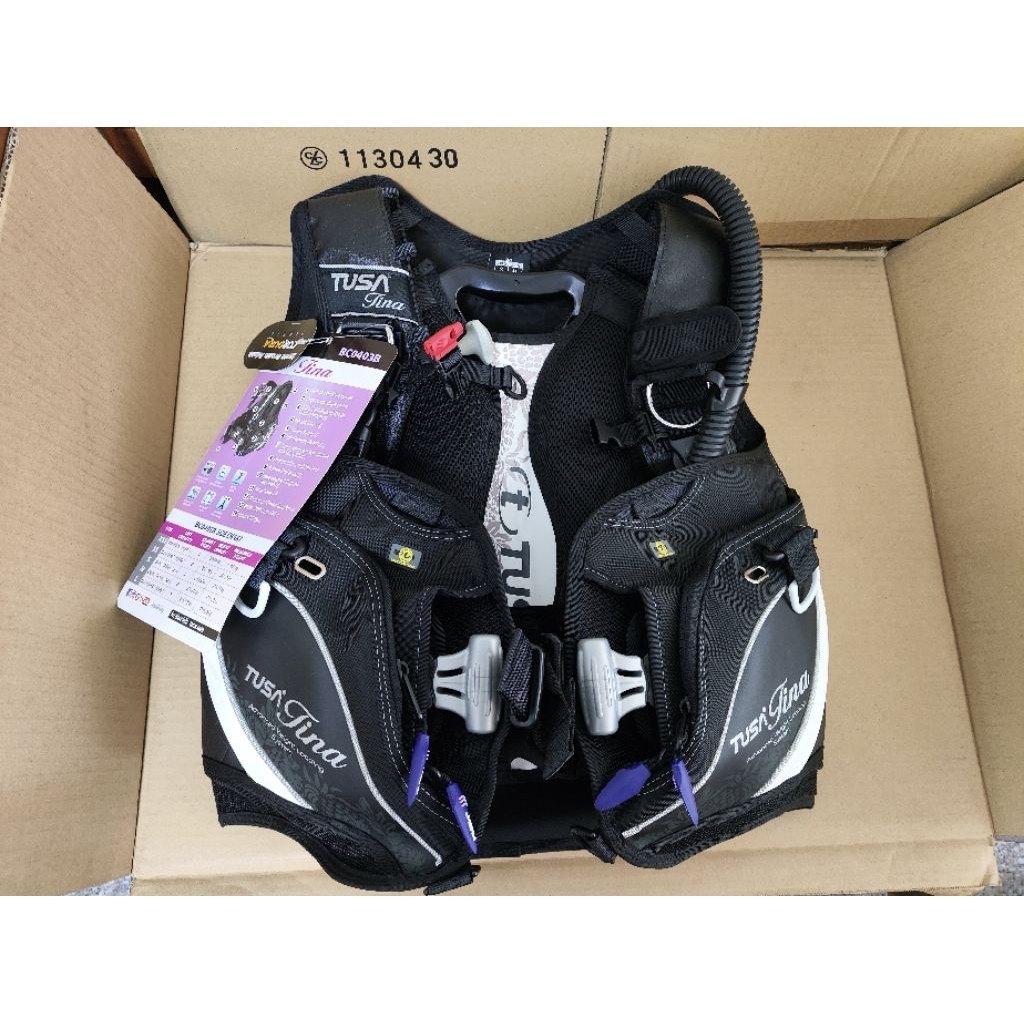 全新TUSA BC-0403 TINA 浮力補償裝置 潛水BCD | 蝦皮購物