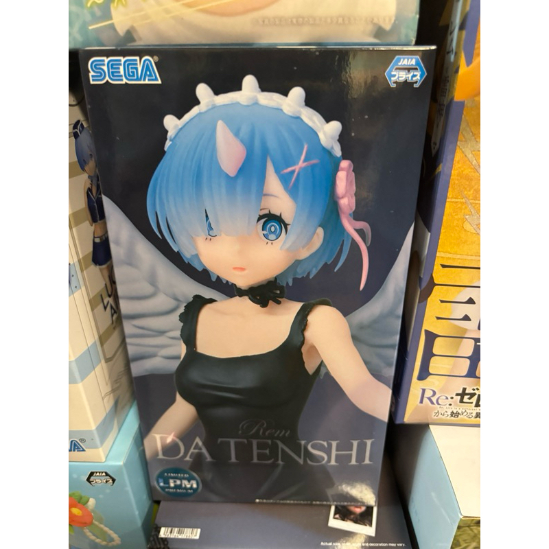 實體店面出清日版 SEGA LPM Re:從零開始的異世界生活 REM 雷姆 鬼天使 DA TENSHI 墮天使 | 蝦皮購物