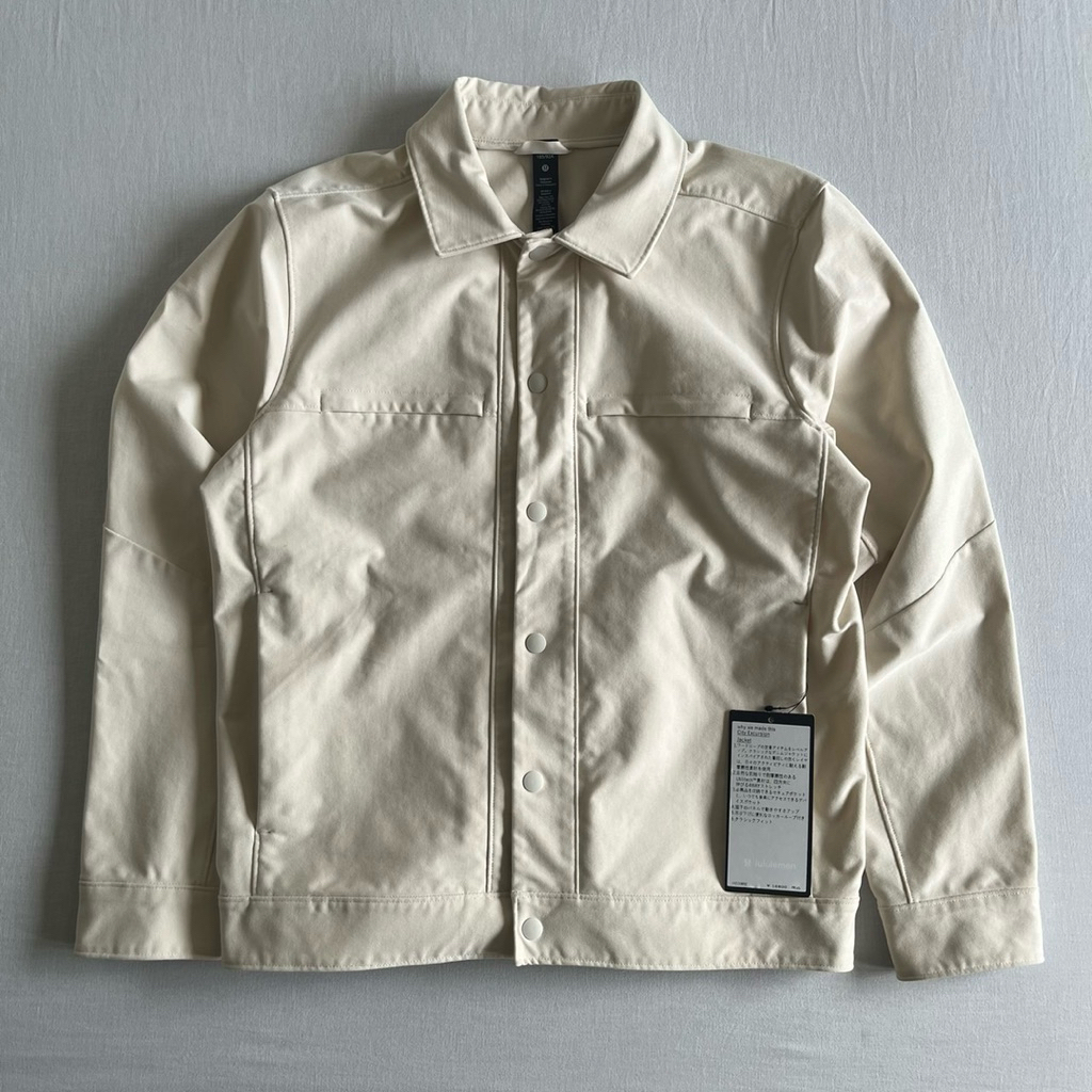 【全新附吊牌】lululemon City Excursion Jacket 米白色外套 | 蝦皮購物