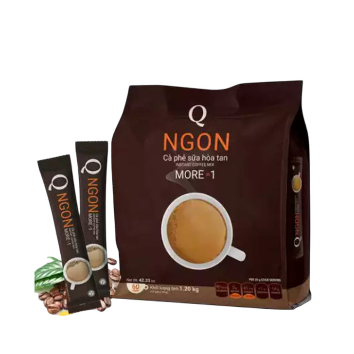 越南三合一 NGON COFFEE 越南 Q NGON 咖啡 INSTANT COFFEE 20gx24包 一單最多 | 蝦皮購物