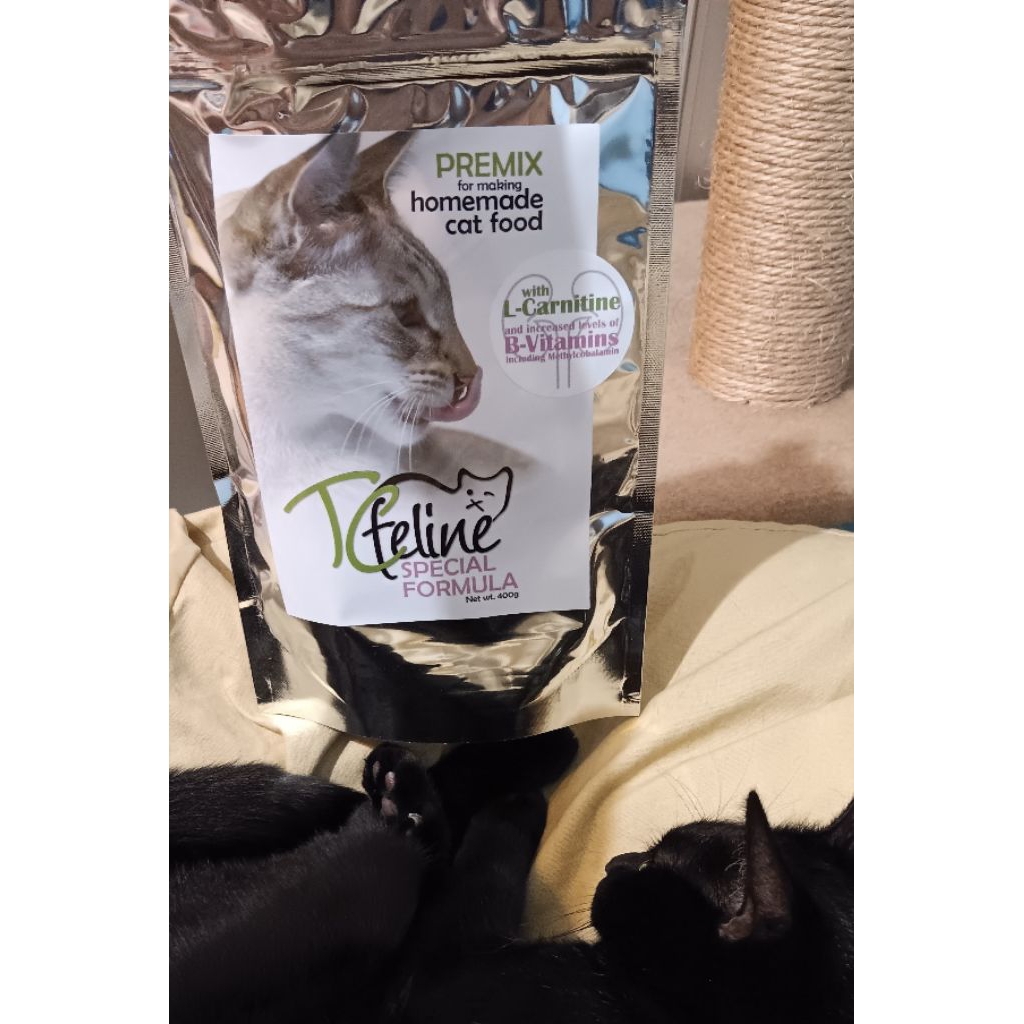 TCfeline 貓食預拌粉 碳酸鈣【分裝】低磷/生熟食 | 蝦皮購物